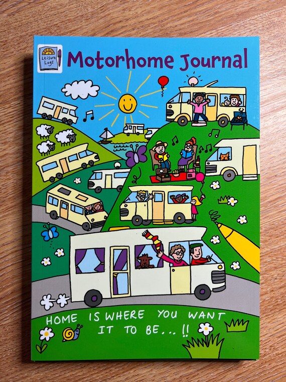 Motorhome Travel Journal Camper-van Diary Gift for Motorhome - Etsy UK