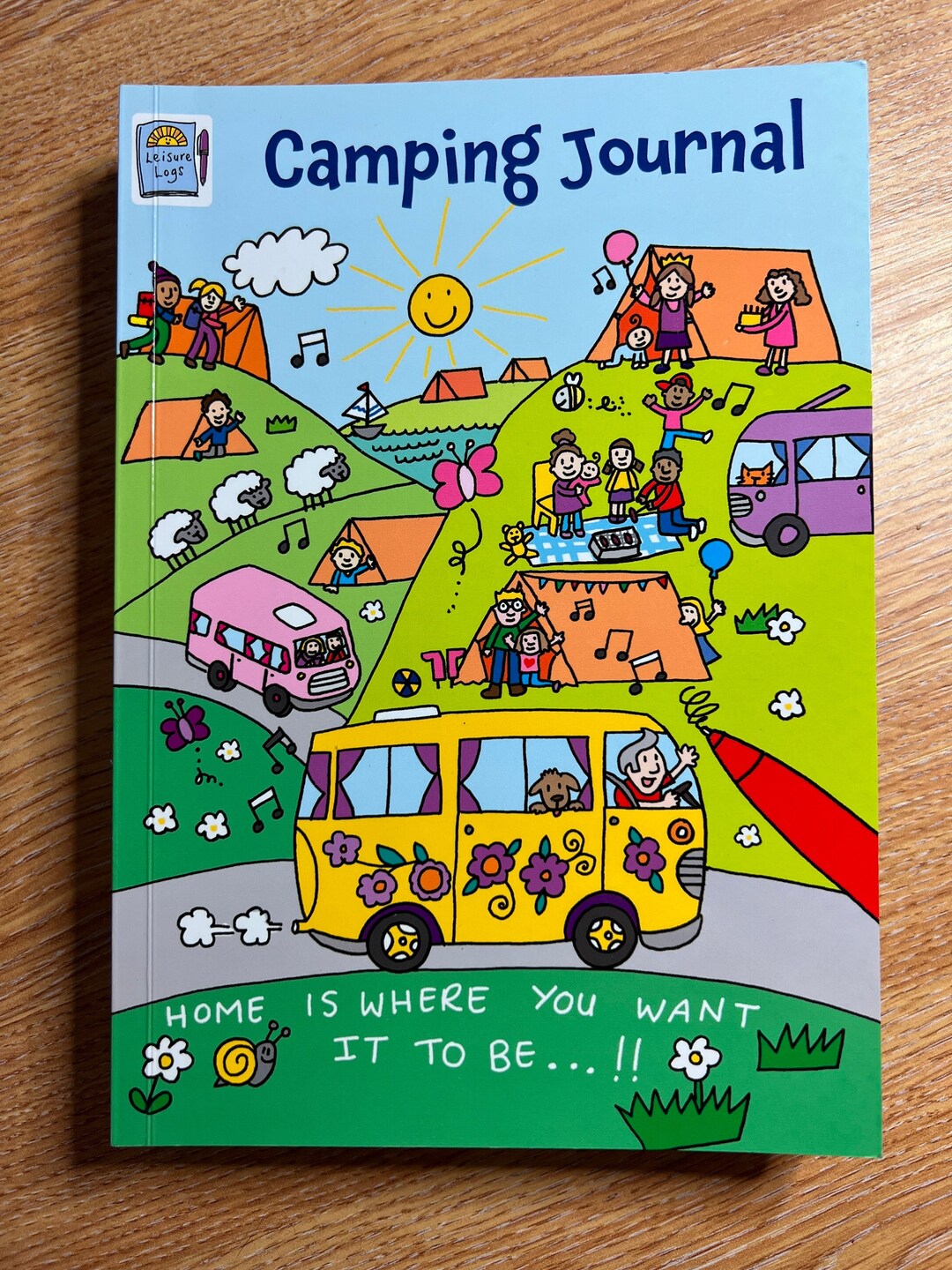 Camping Adventure Journal, Camping Journal, Campers Diary, Camping ...