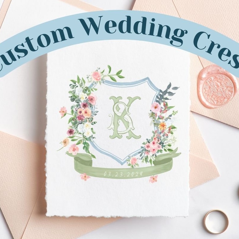 Wedding Crest - Etsy