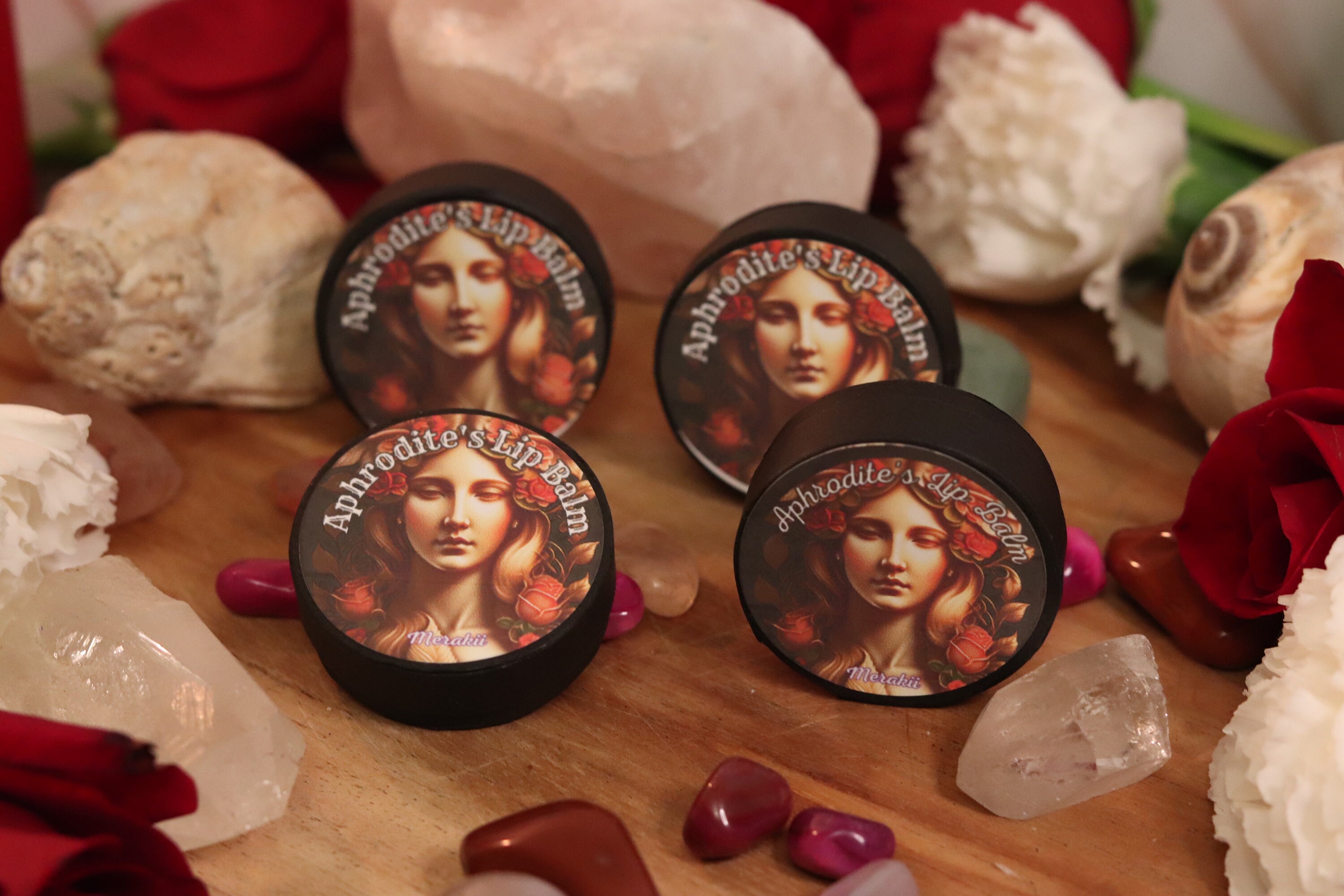 Aphrodite's Lips Organic Rose Wax and Beeswax Lip Balm Holistic ...