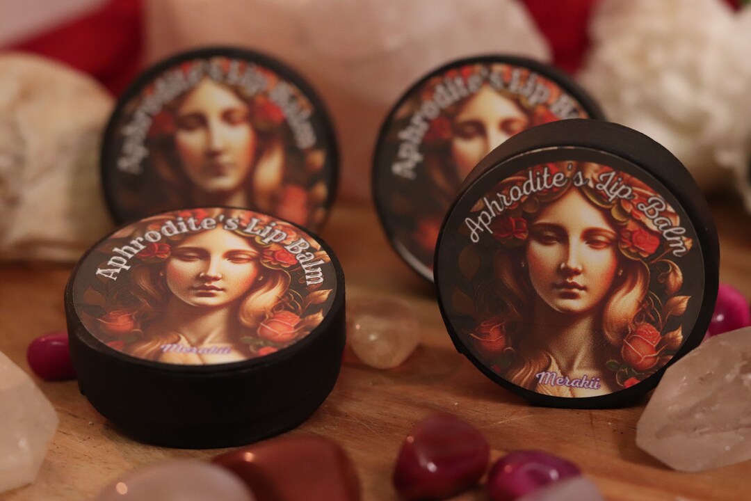 Aphrodite's Lips - Organic Rose Wax and Beeswax Lip Balm - Holistic ...