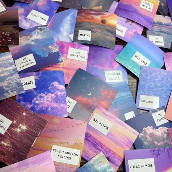 Mini Oracle Deck - Etsy