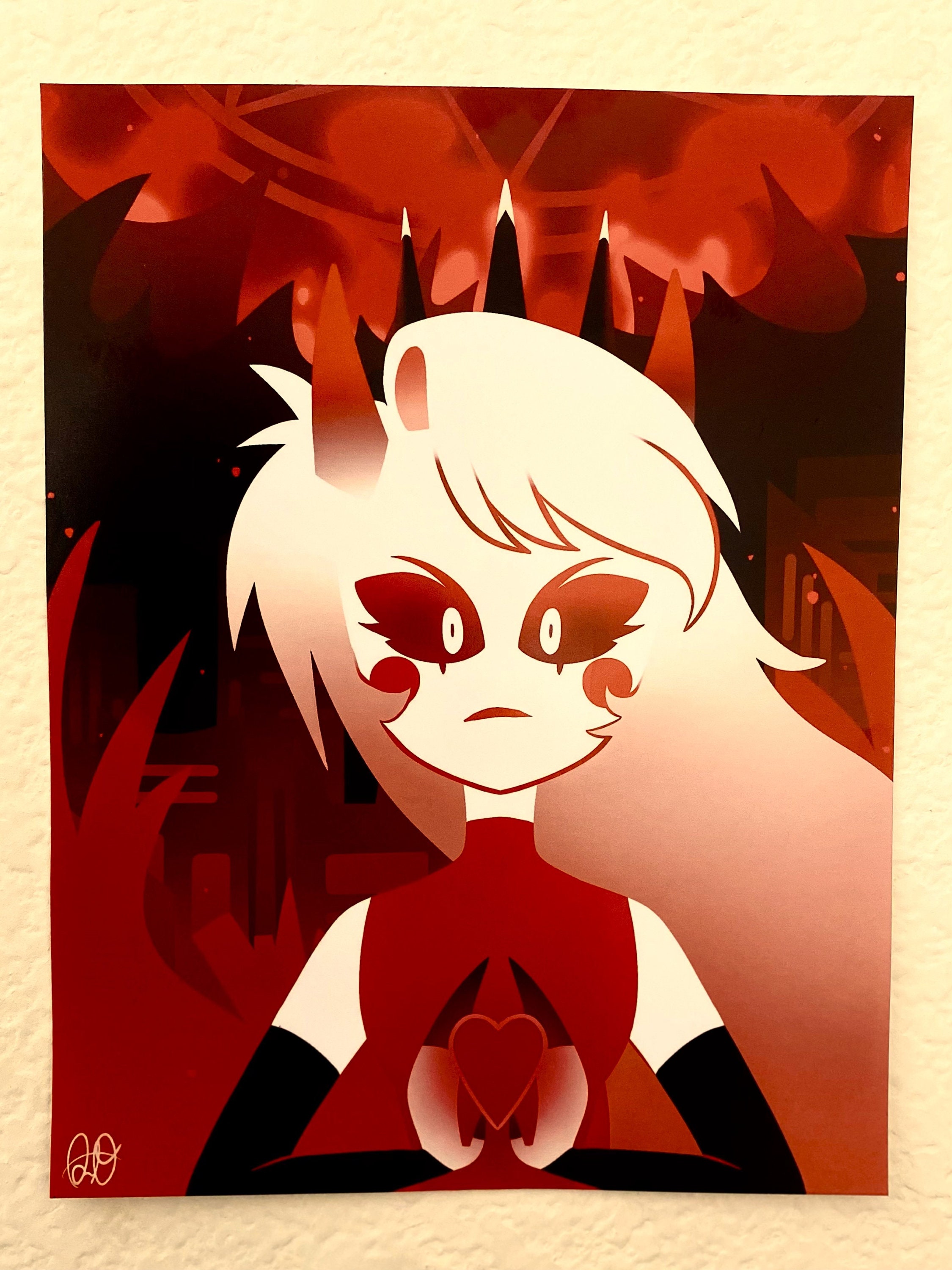 Princess of Hell Charlie Hazbin Hotel Print - Etsy