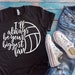I'll Always Be Your Biggest Fan Volleyball T-shirt Mom - Etsy