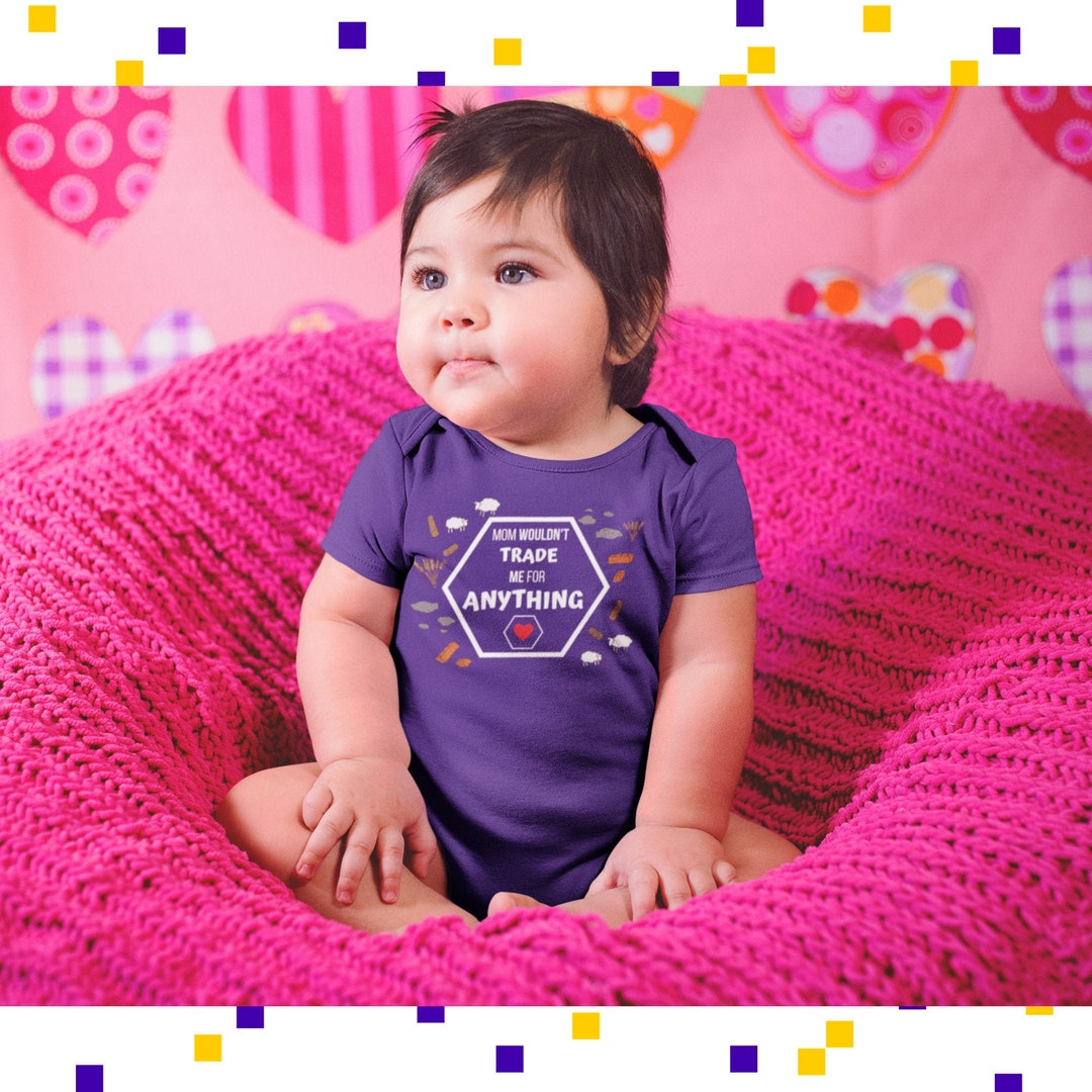 Funny Board Game Inspired Catan Baby Bodysuit / Resource Settlers Board ...