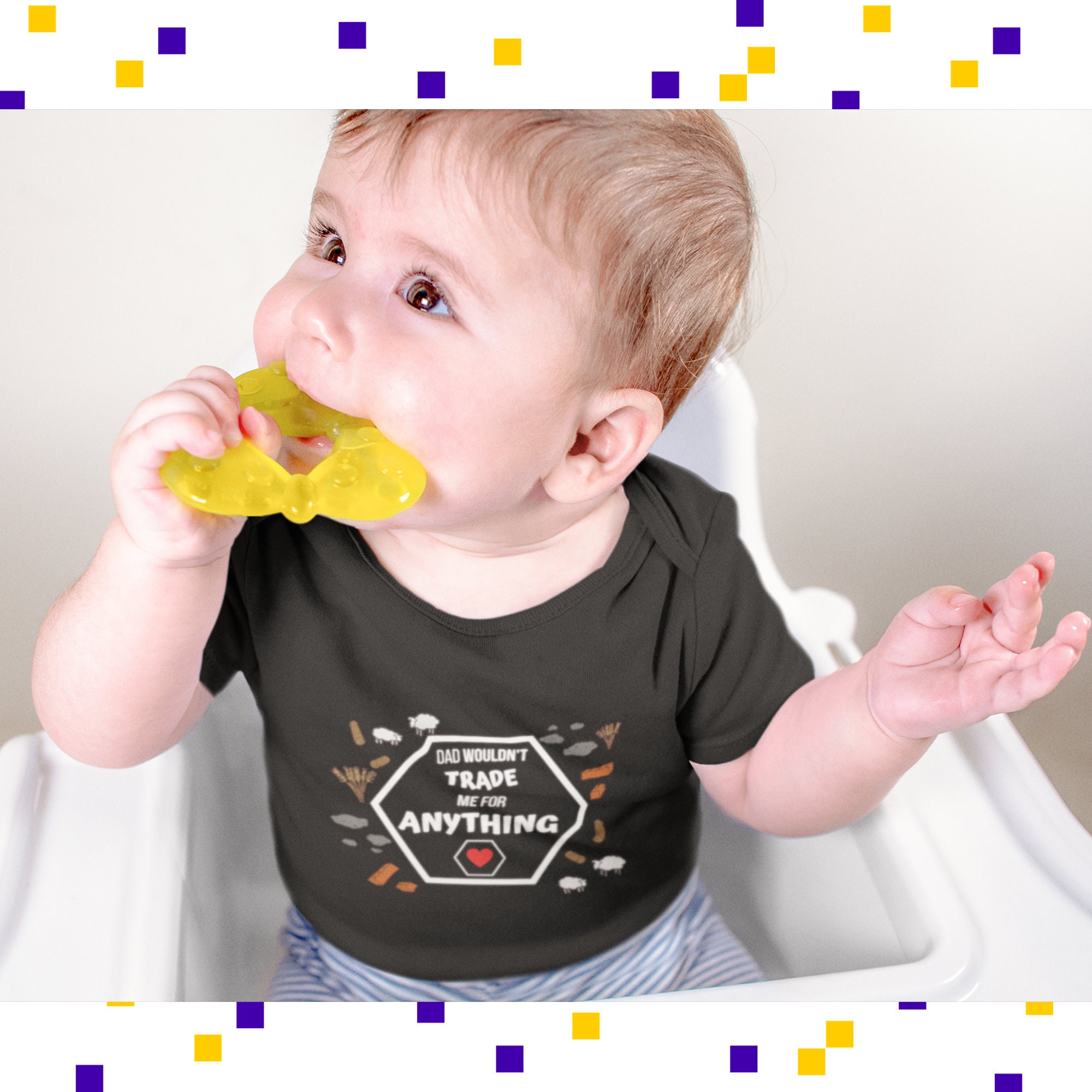 Funny Board Game Inspired Catan Baby Bodysuit / Resource Settlers Board ...