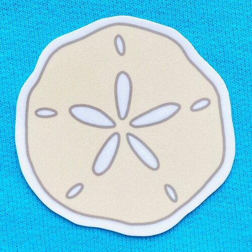 Sand Dollar Sticker - Etsy