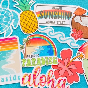 Hawaii Sticker Pack | Etsy
