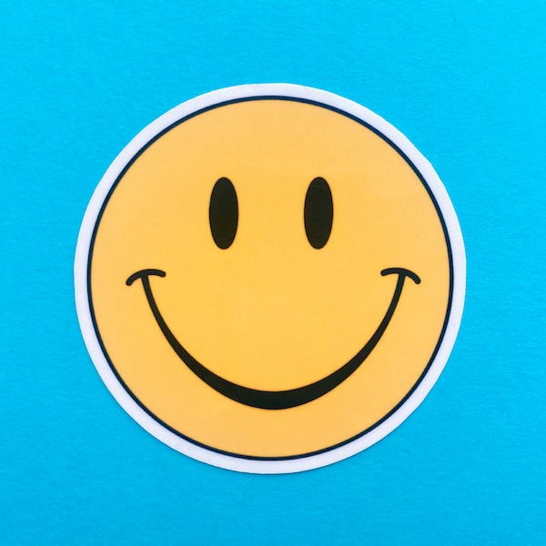 Yellow Smiley Face - Etsy