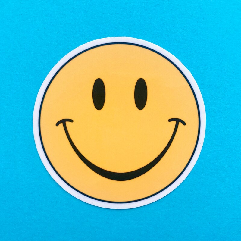 Yellow Smiley Face - Etsy