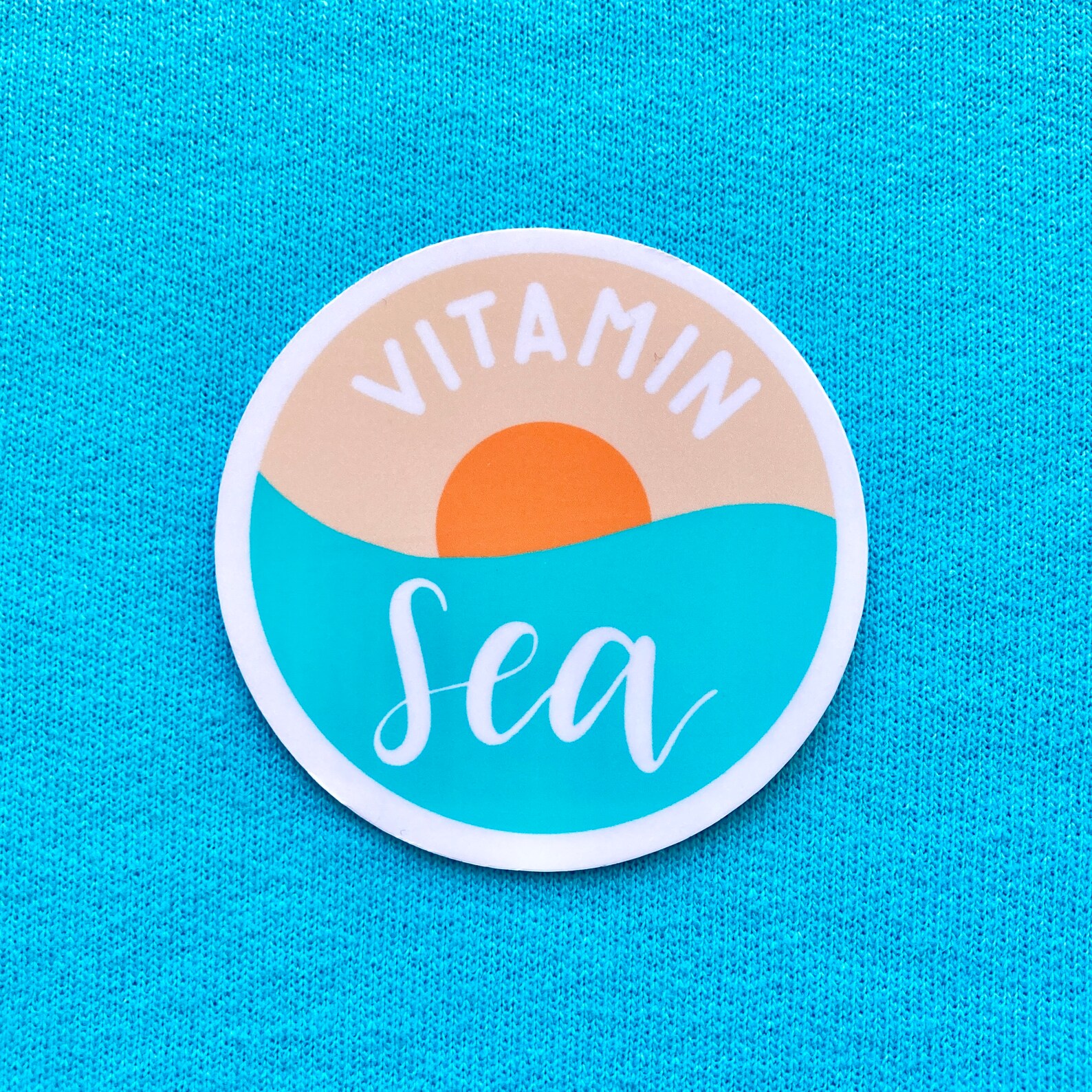 Vitamin Sea Sticker - Etsy
