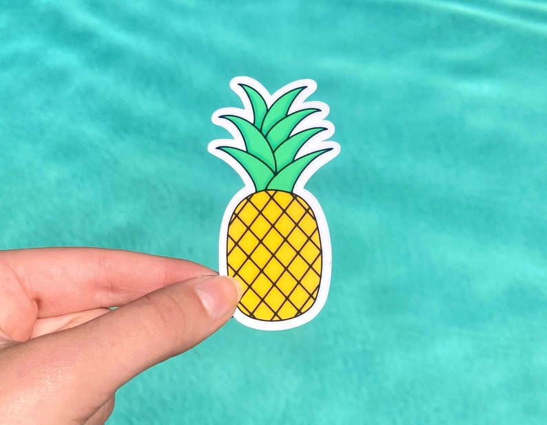 Pineapple Sticker - Etsy