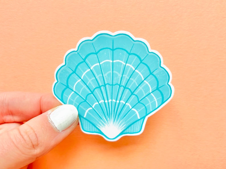 Seashell Stickers - Etsy