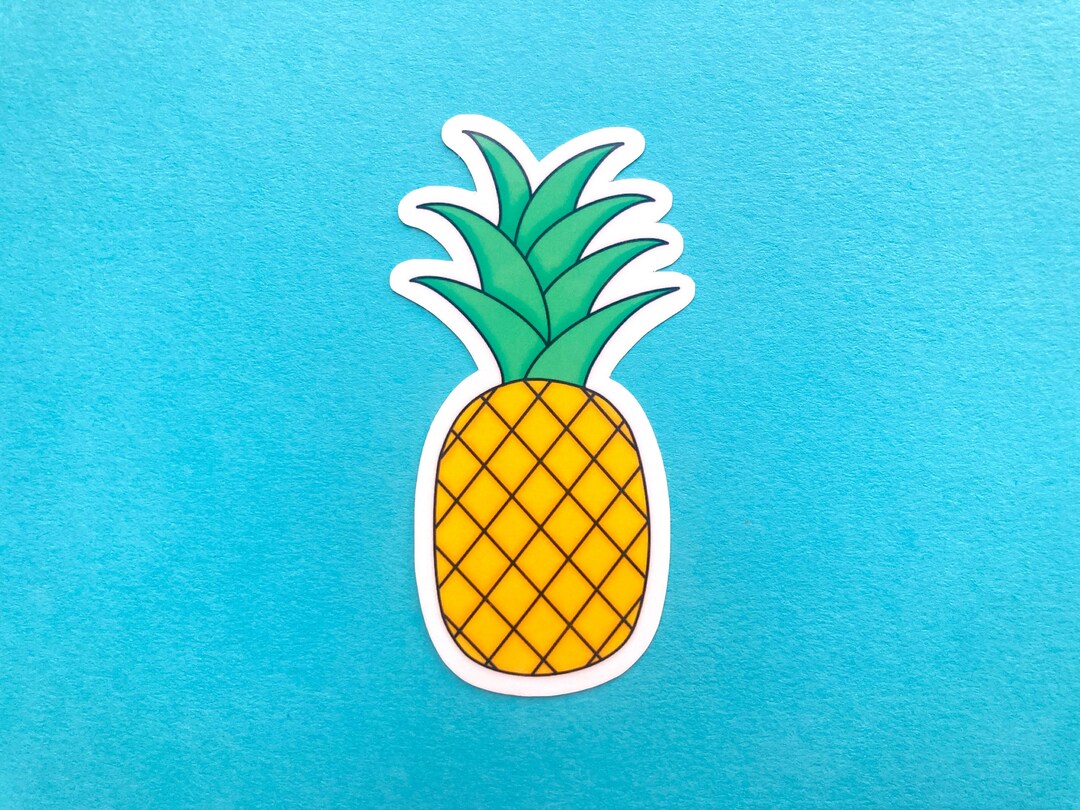 Pineapple Sticker - Etsy