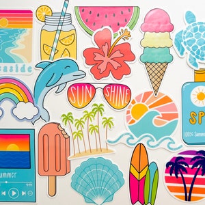 Summer Sticker Pack - Etsy
