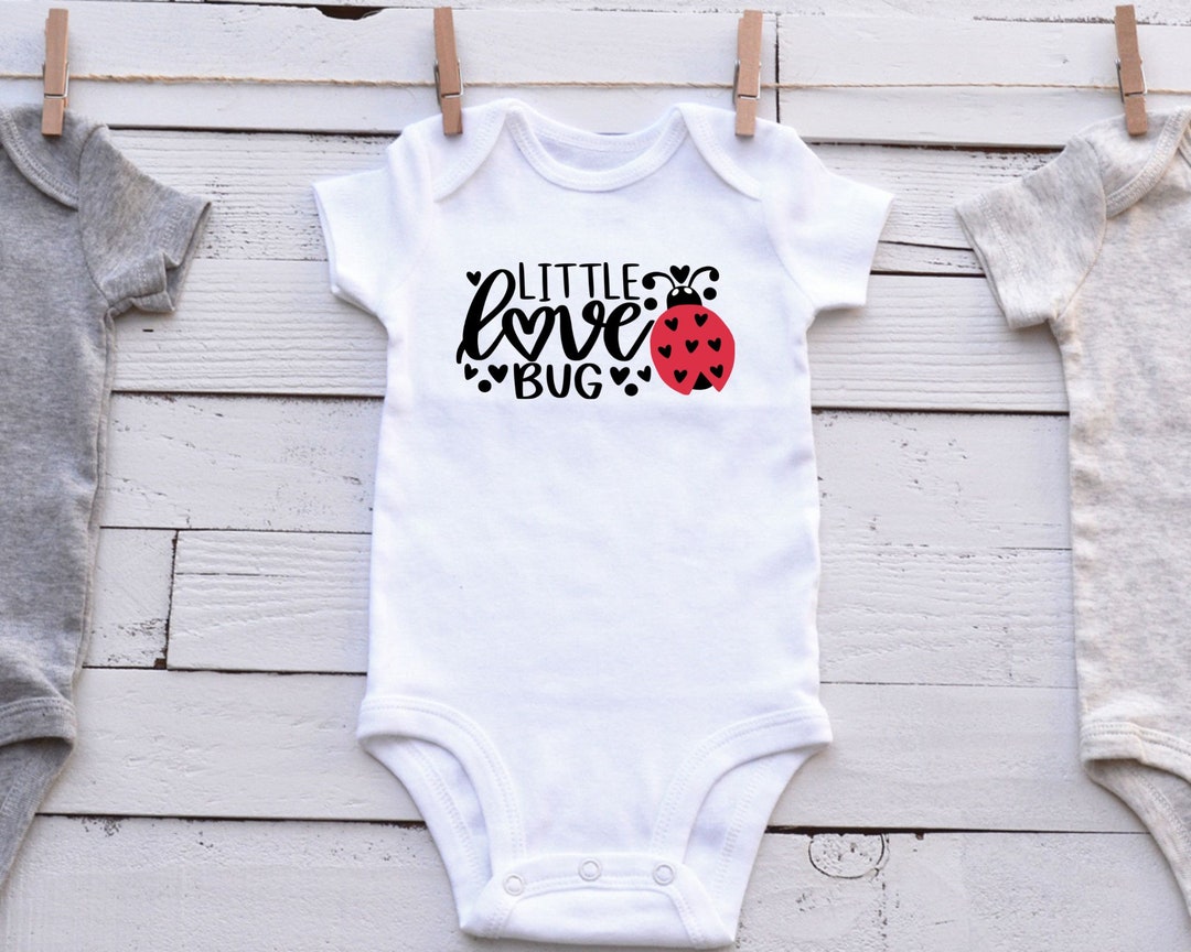 Little Love Bug Bodysuit, Ladybug Bodysuit, Cute Bodysuit, Cute Baby ...
