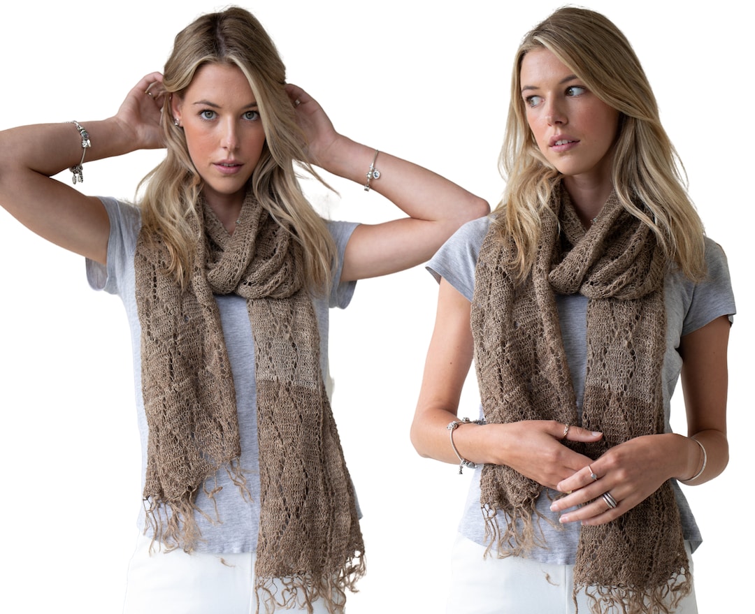 Nettle Allo Fiber Shawl Eco-friendly Clothing for Summer Organic ...