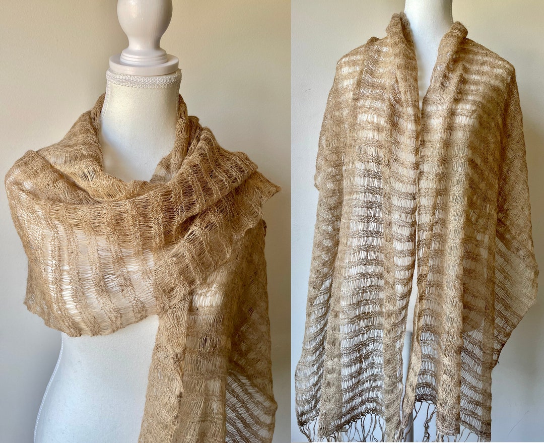 Nettle Allo Fiber Shawls Summer Meditation Wraps Eco-friendly Clothing ...