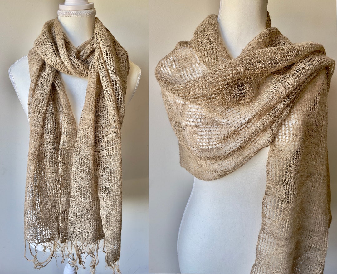 Nettle Allo Fiber Shawls Summer Meditation Wraps Eco-friendly Clothing ...