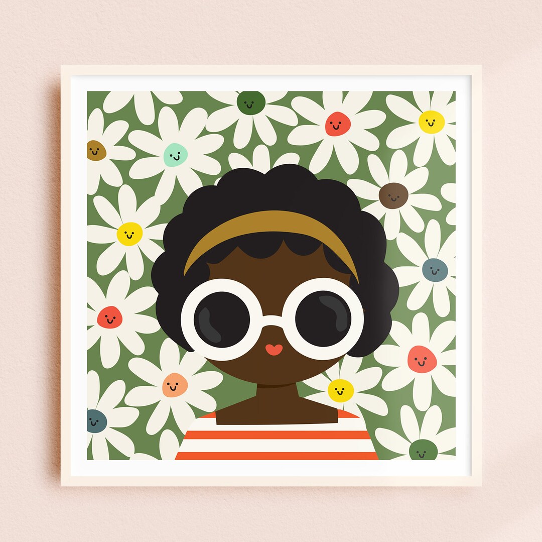 Fern Portrait Art Print - Etsy