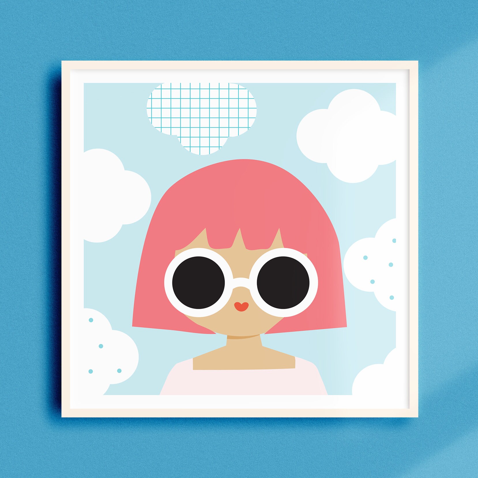 Celeste Portrait Art Print - Etsy