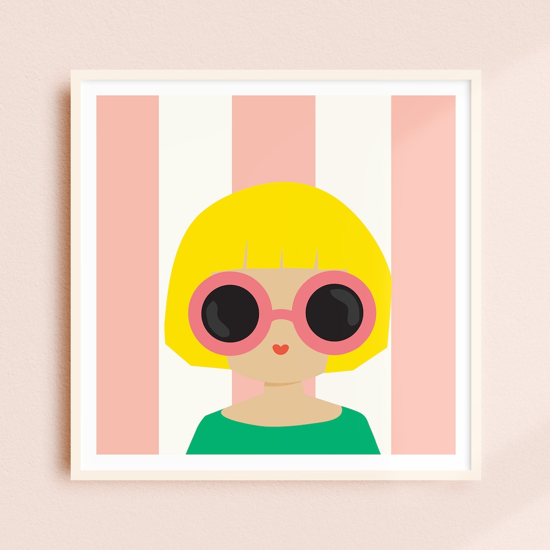 Juniper Portrait Art Print - Etsy