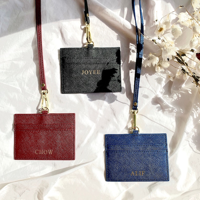 Leather Lanyard Horizontal - Etsy