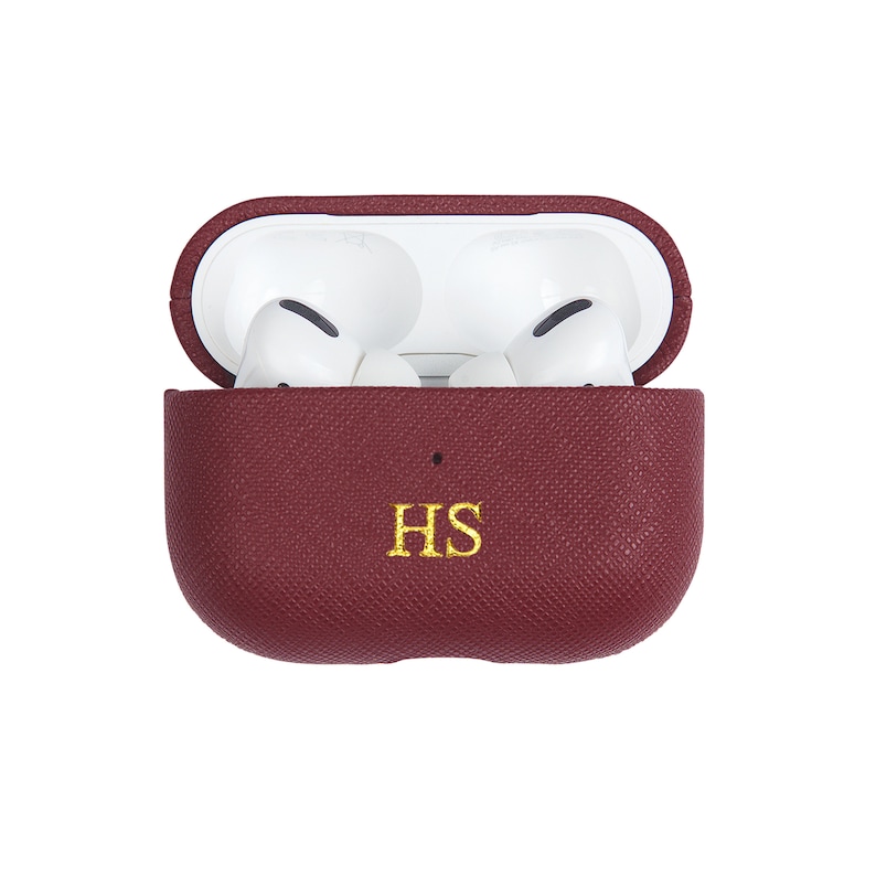 Personalized Leather AirPod Pro Case, Gen 1/2/3/4, Valentines Day Gift ...