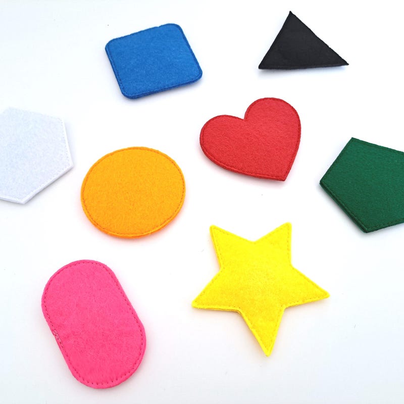 Felt Shapes - Etsy