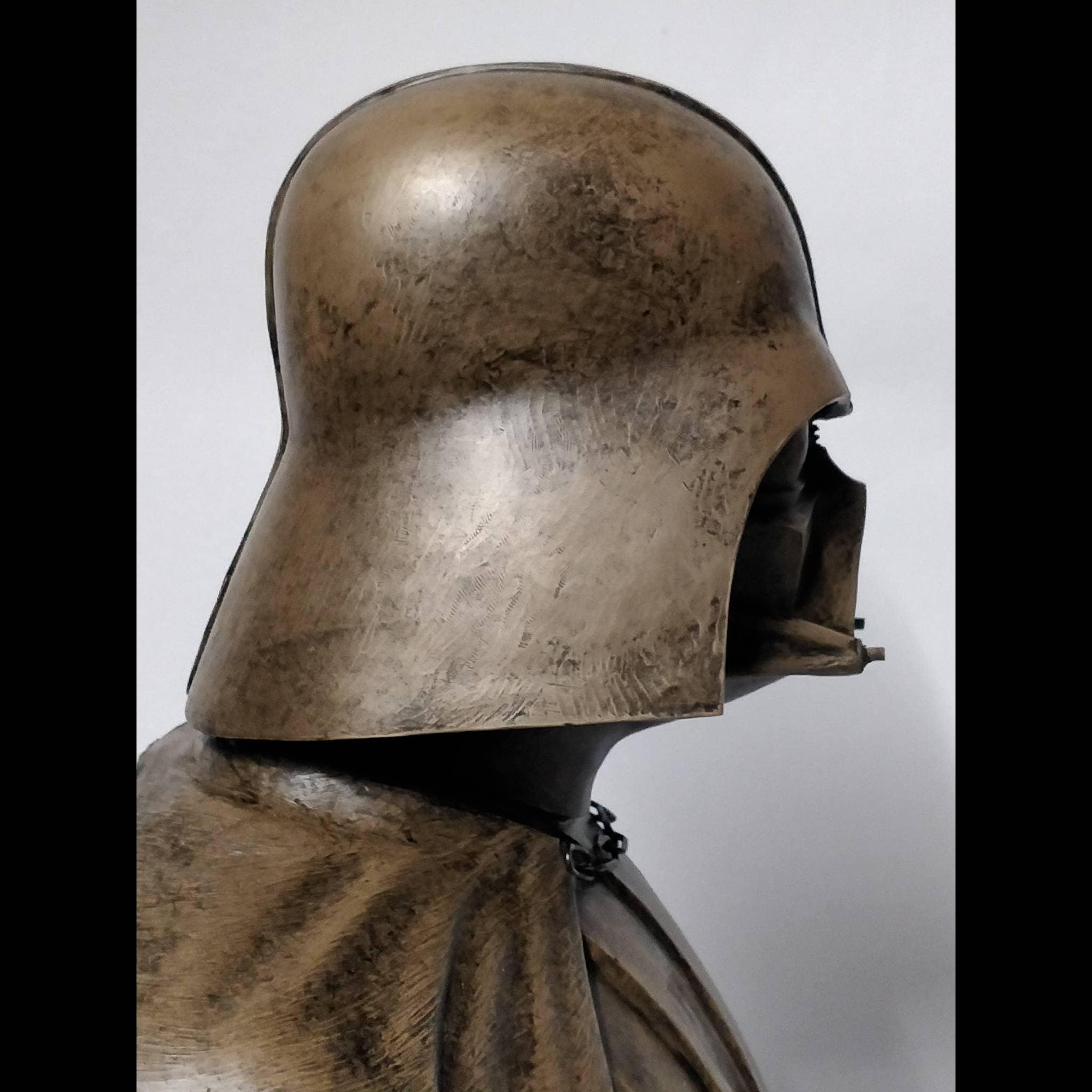 1:3 Scale Darth Vader Cold Cast Bronze Bust - Etsy