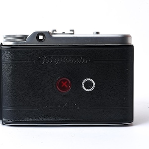 Voigtlander Perkeo I Vintage Medium Format Film Camera W/ Vaskar 75mm F ...