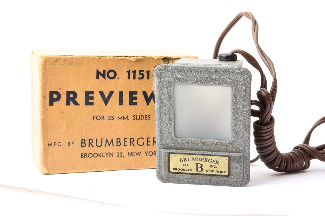 Brumberger No. 1151 Previewer for 35mm Slides - Etsy