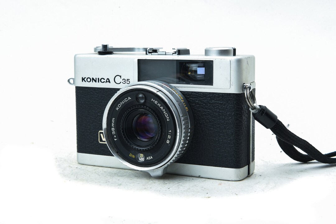 Konica C35 Vintage Rangefinder Camera W/ Hexanon 38mm F:2.8 Lens - Etsy