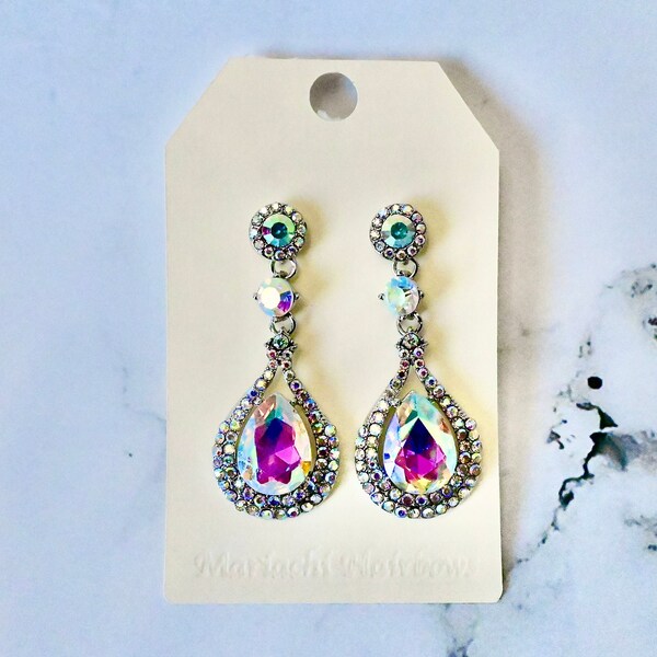 Prom Dangle Earrings - Etsy