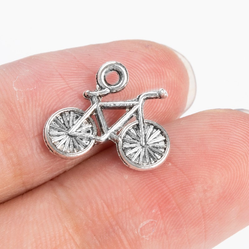 Bicycle Charm - Etsy