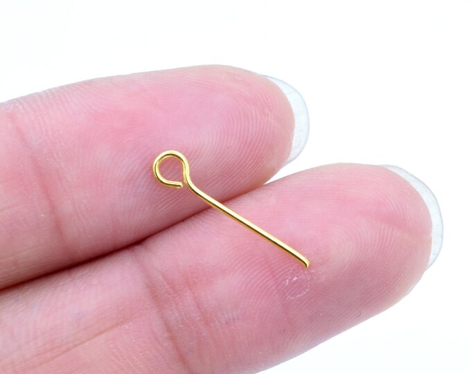 Heart Head Pin, Eye Pin, Fancy Headpin, Fancy Eye Pin, Jewelry Finding ...