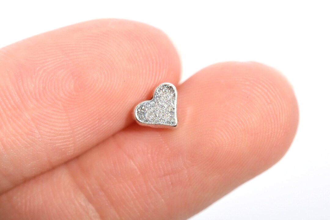 50 Pcs 6x5mm Heart Spacer Beads Antique Silver Tone 63269-2391 - Etsy