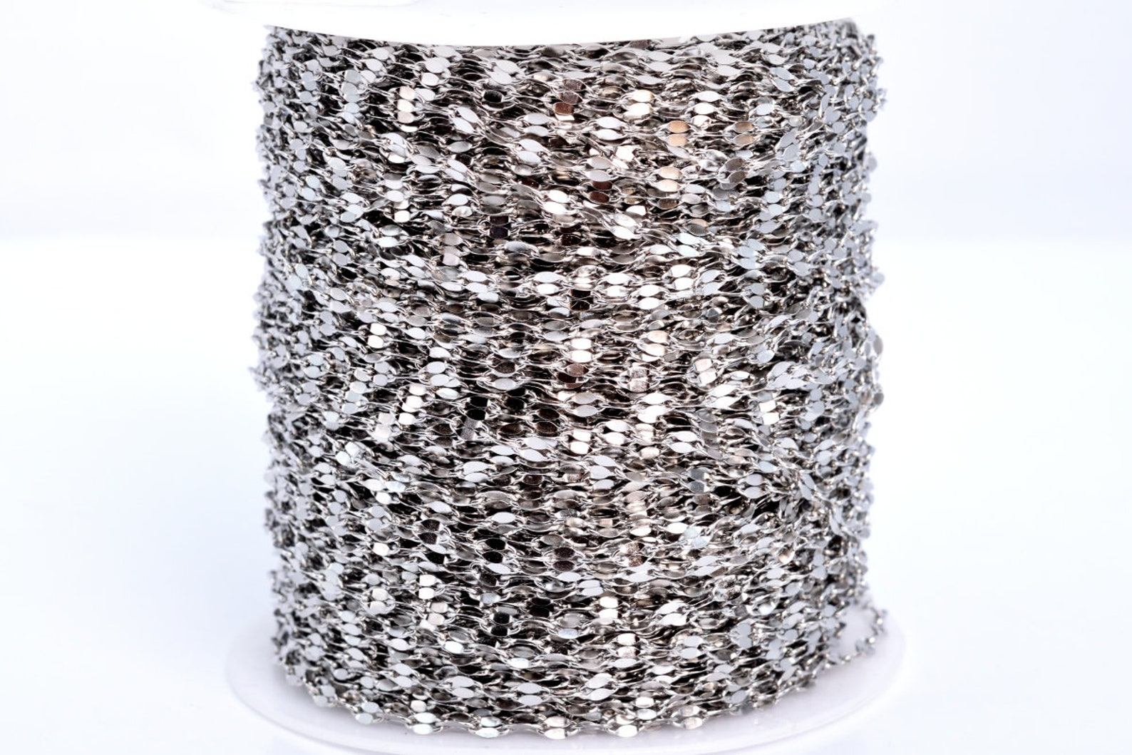 1 YD Lips Shape Chain Silver Tone 2.5mm Stainless Steel Chains | Etsy