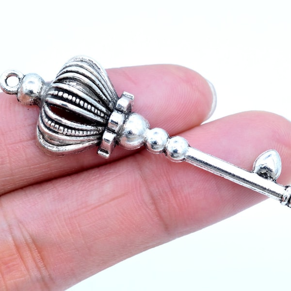 Crown Key Necklace - Etsy