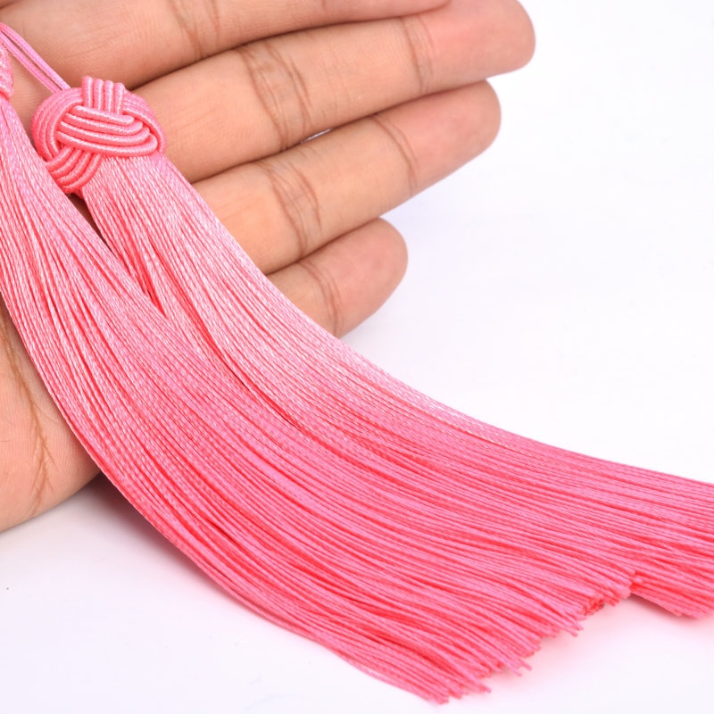 Chinese Pink and Tassel - Etsy