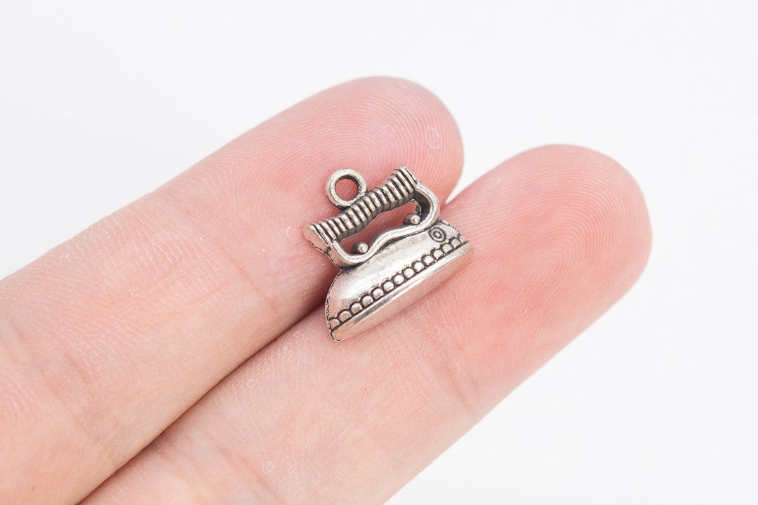10 Pcs Iron Charm Antique Sliver Tone 65867-3351 - Etsy