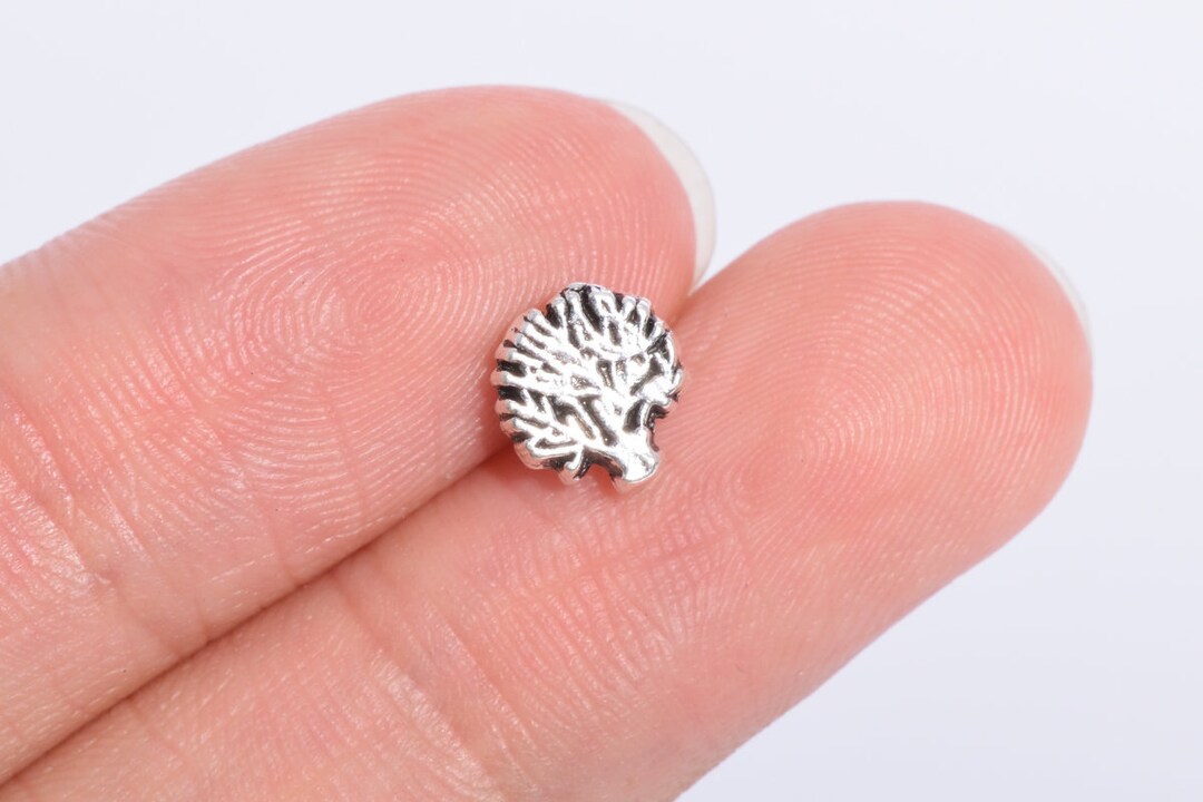 30 Pcs 8x7mm Tree Spacer Beads Antique Silver Tone 64636-2544 - Etsy