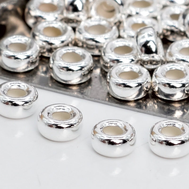 Sterling Silver Spacers - Etsy