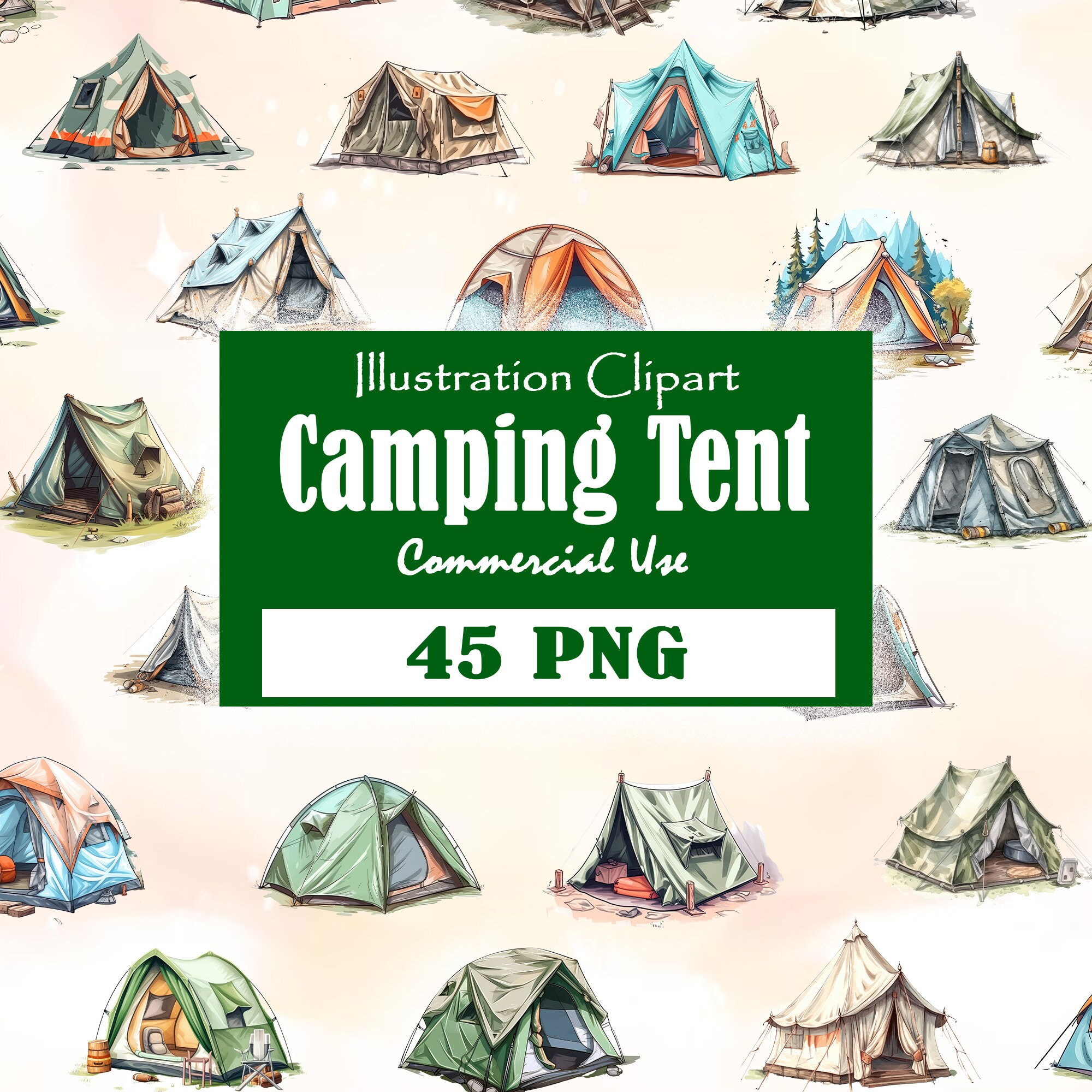 Camping Tent Clipart Png