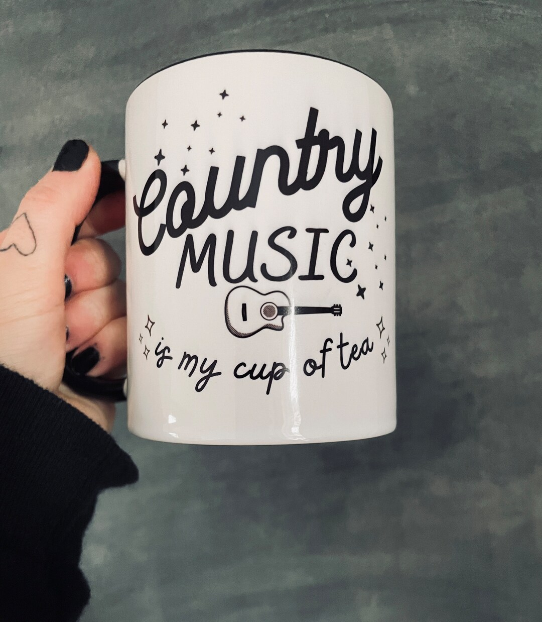 Country Music Mug, Cup of Tea, Howdy, Yeehaw, Western Gift, Cowboy ...