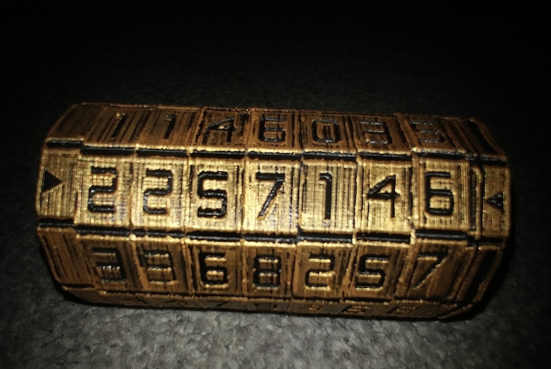 Mini Cryptex Puzzle Davinci Replica 3D Print Plastic 5 6 or 7 - Etsy UK