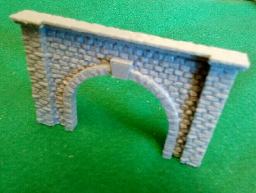 Model Railway Tunnel Portal OO Gauge Stonework Railway Tunnel Portal ...