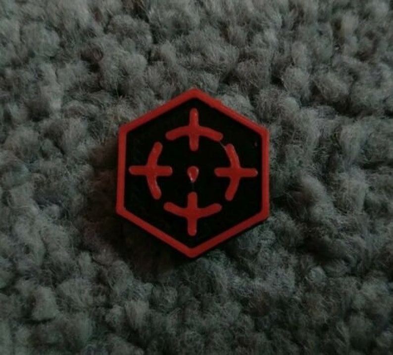 Warhammer 40K Kill Team Tokens Tactic Tokens X80 Black & Red - Etsy