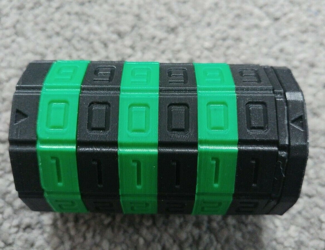 Mini Cryptex Geocaching Puzzle DaVinci Replica 3D Print | Etsy