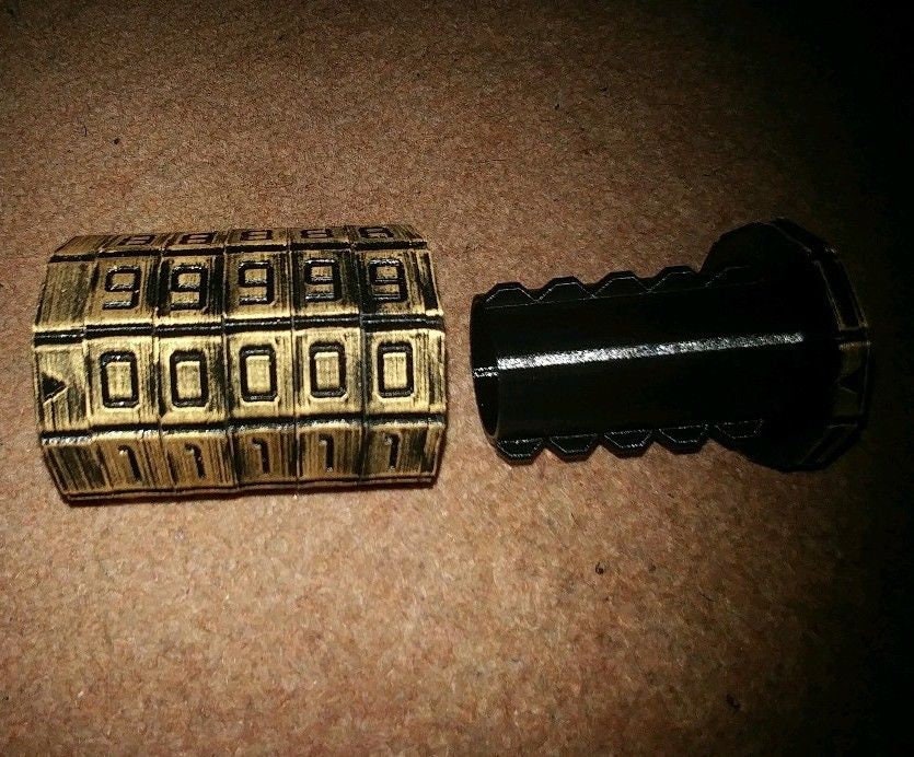 Mini Cryptex Puzzle DaVinci Replica 3D Print Plastic 5 6 or 7 | Etsy